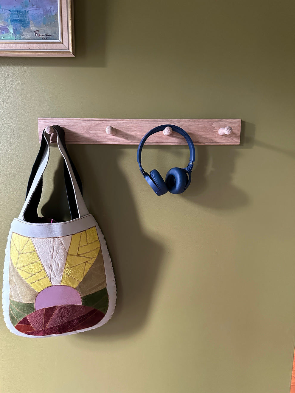 Oak Peg Hanging Rack – Knosen Antiques